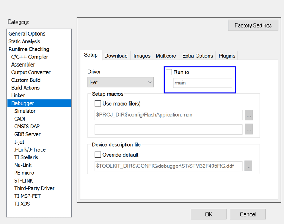 在IAR Embedded Workbench中进行Bootloader和Application联合开发和调试